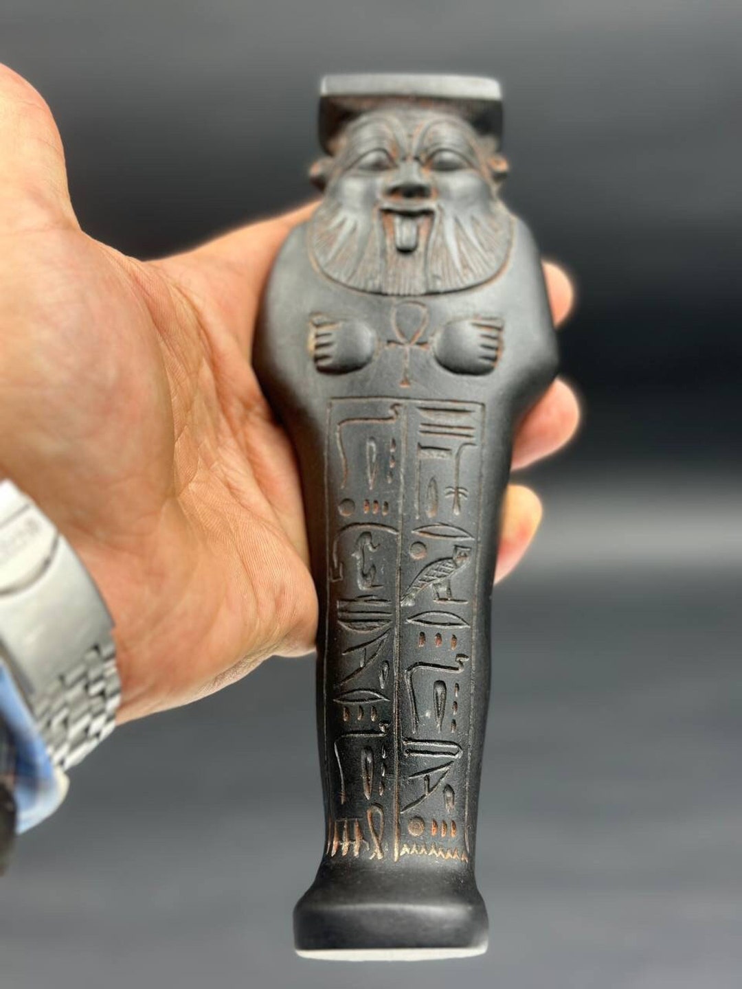 Ancient Egyptian God Bes Statue - Etsy