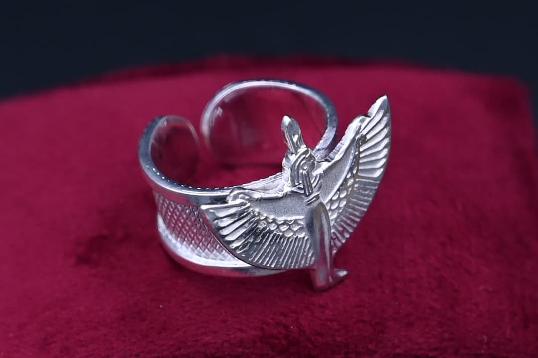 Isis Ring-amazing Ring the Symbol of Good Luck-good Life-ancient Egyptian Ornament-mythology - Etsy
