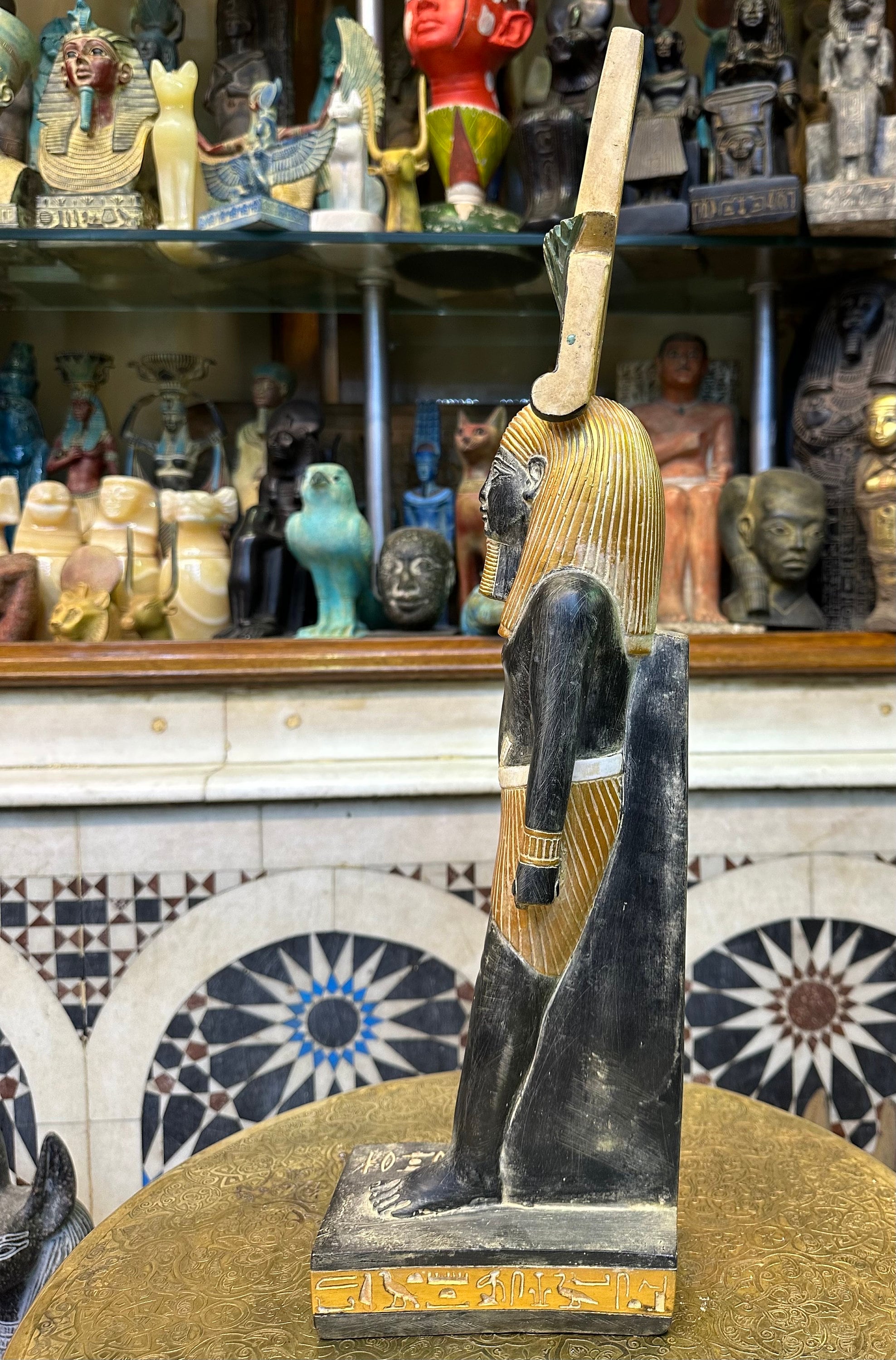 Pretty Statue of Nefertem-god of Healing-beauty-perfumes During the ...