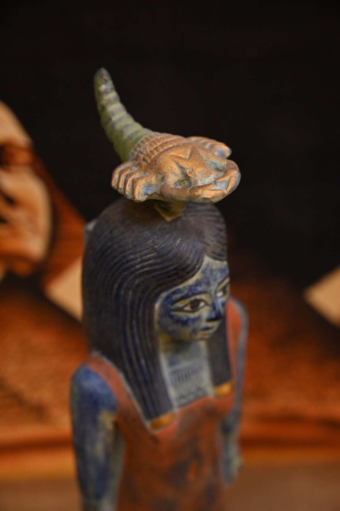 Antique Masterpiece Serket Statue goddess of Fertility - Etsy