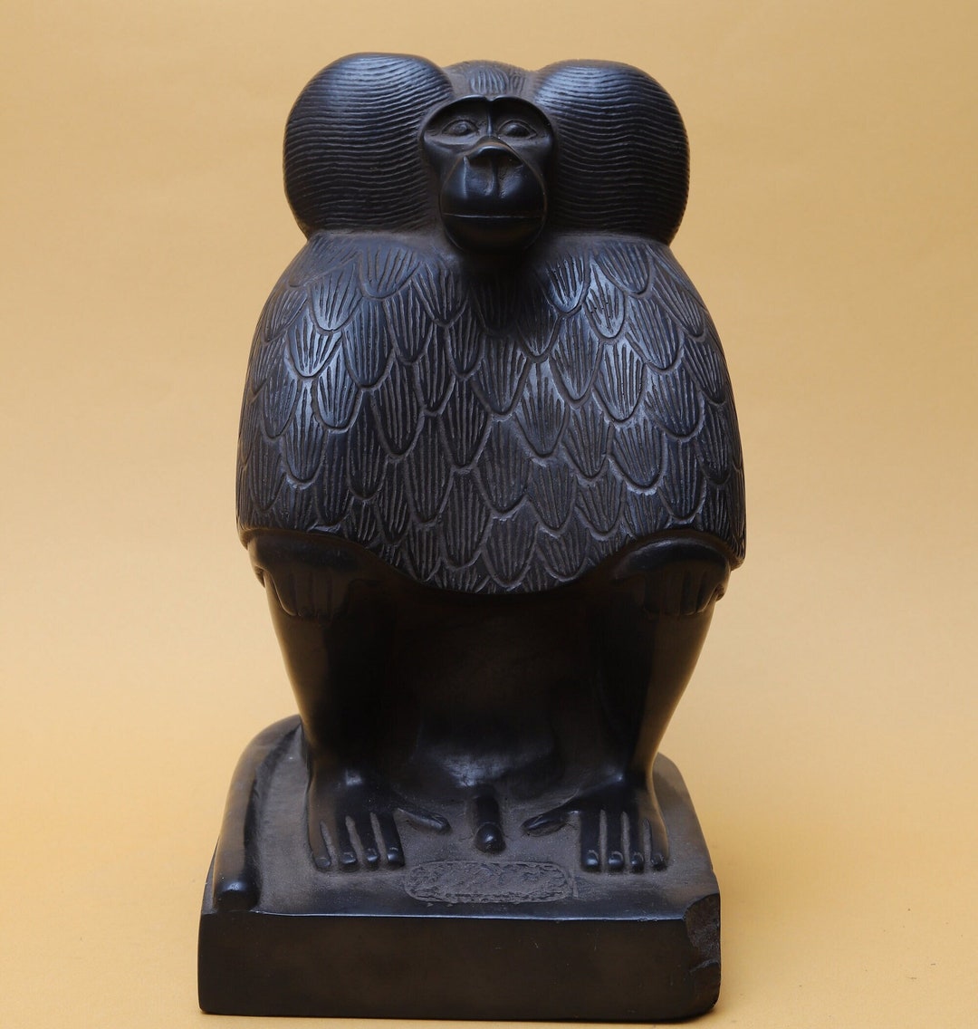 Handcraft Baboon Thoth Statue – Egyptian God of Wisdom, Museum Copy - Etsy