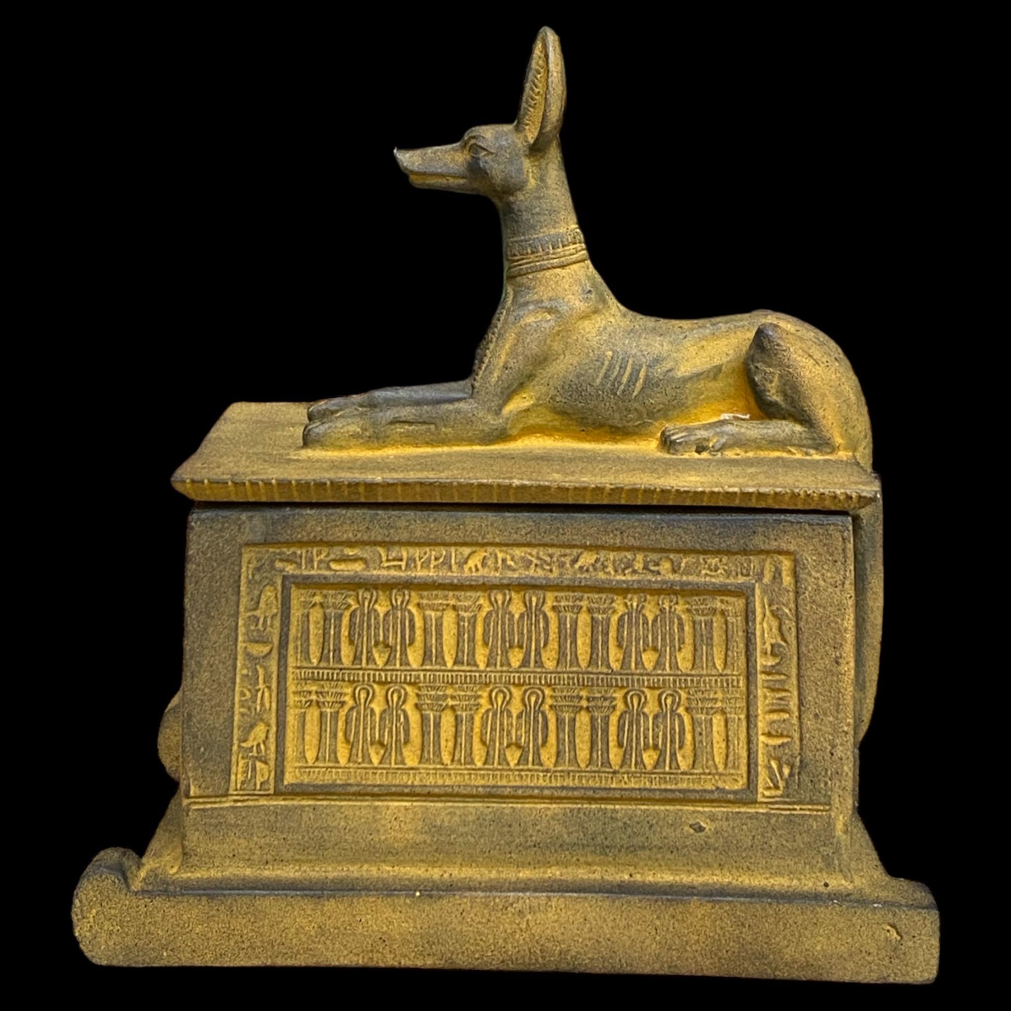 Anubis Statue as Cemetery/handicraft/egyptian Pharaonic Statues ...