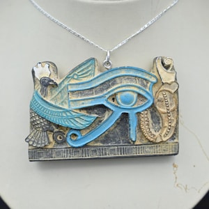Handmade Eye of Horus Amulet – Egyptian Antique Replica - Etsy