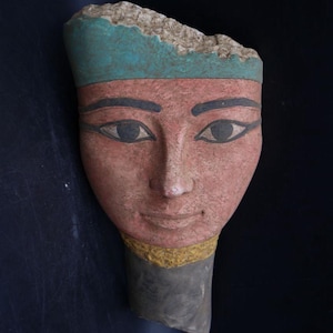 Queen Hatshepsut Mask, Replica Artifact for Queen Hatshepsut Egyptian ...