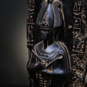 The Beautiful Black Sculpture of Osiris, the God Who Endured Evil Until ...