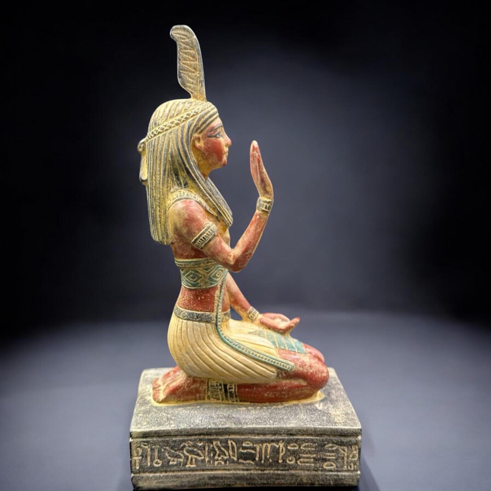 Ancient Egyptian Maat Goddess Statue – Balance, Order, Justice Symbol ...