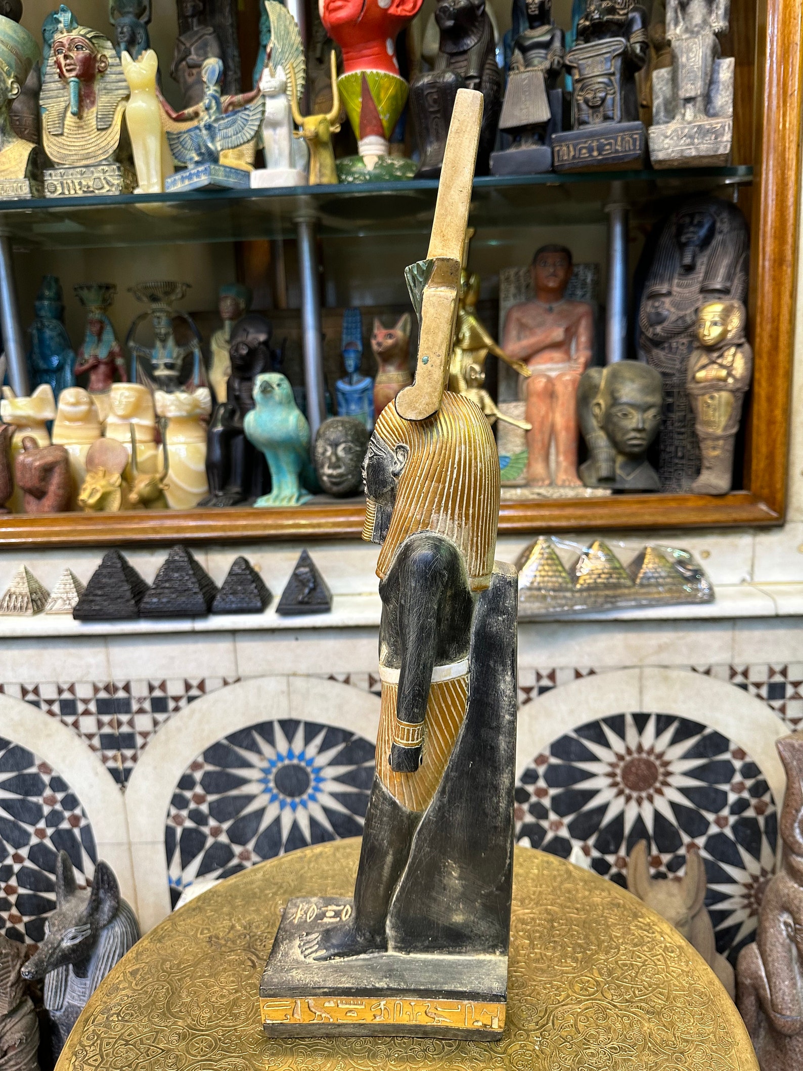 Pretty Statue of Nefertem-god of Healing-beauty-perfumes During the ...