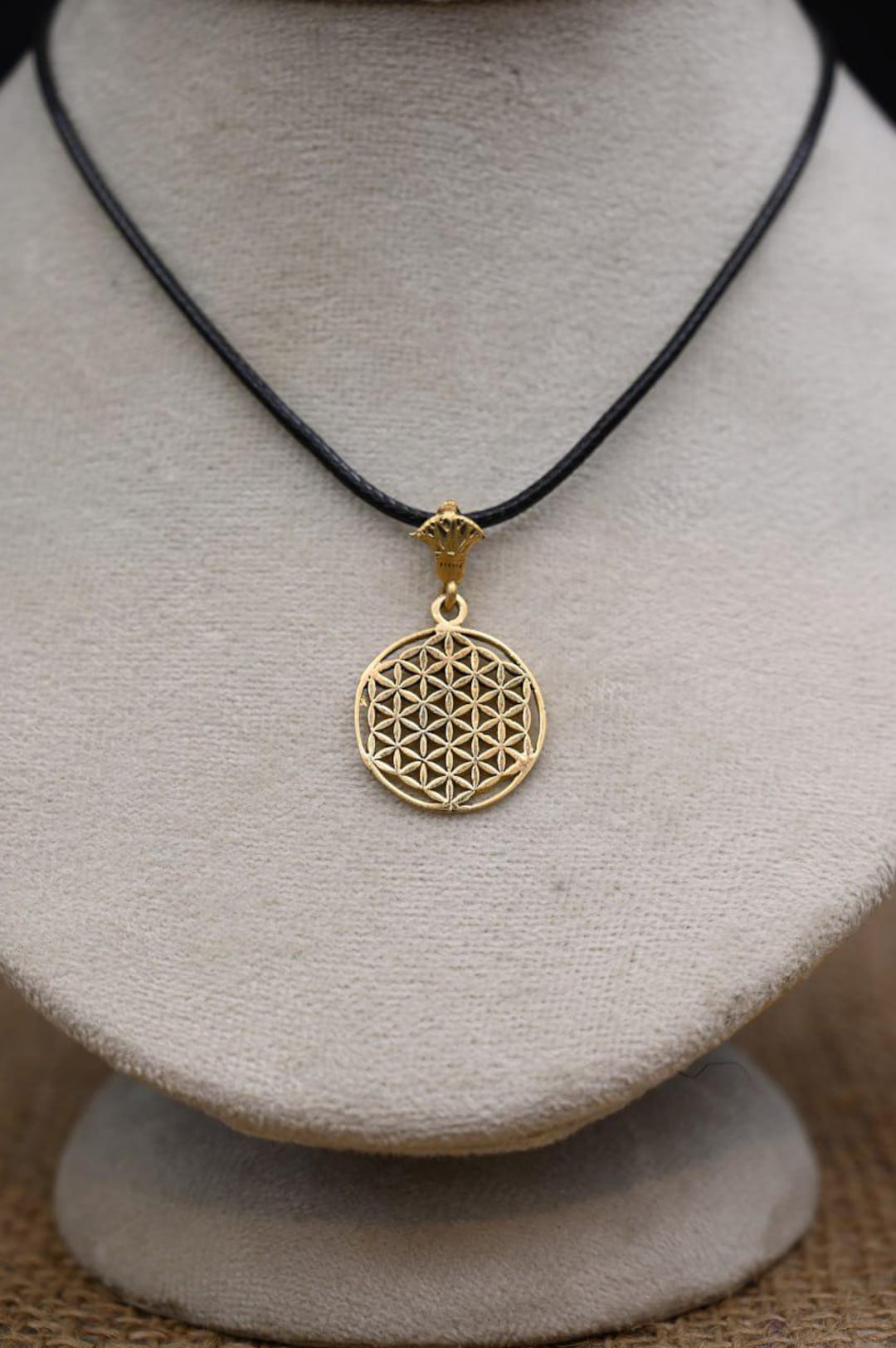 Hexafoil or Flower of Life as Amulet-egyptian Hand-carved- Egyptian ...