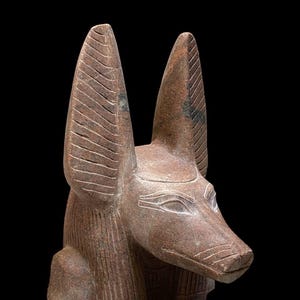 Anubis Pretty Statue Ancient Egyptian God of Mummification,protection ...