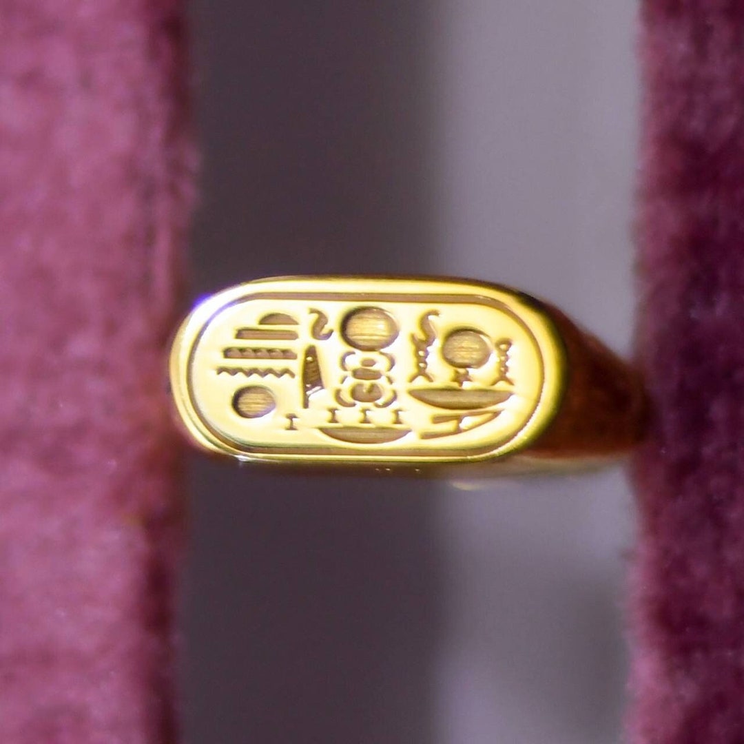 Ring for King Tutankhamun-rings From Ancient Egypt- a Ring With ...