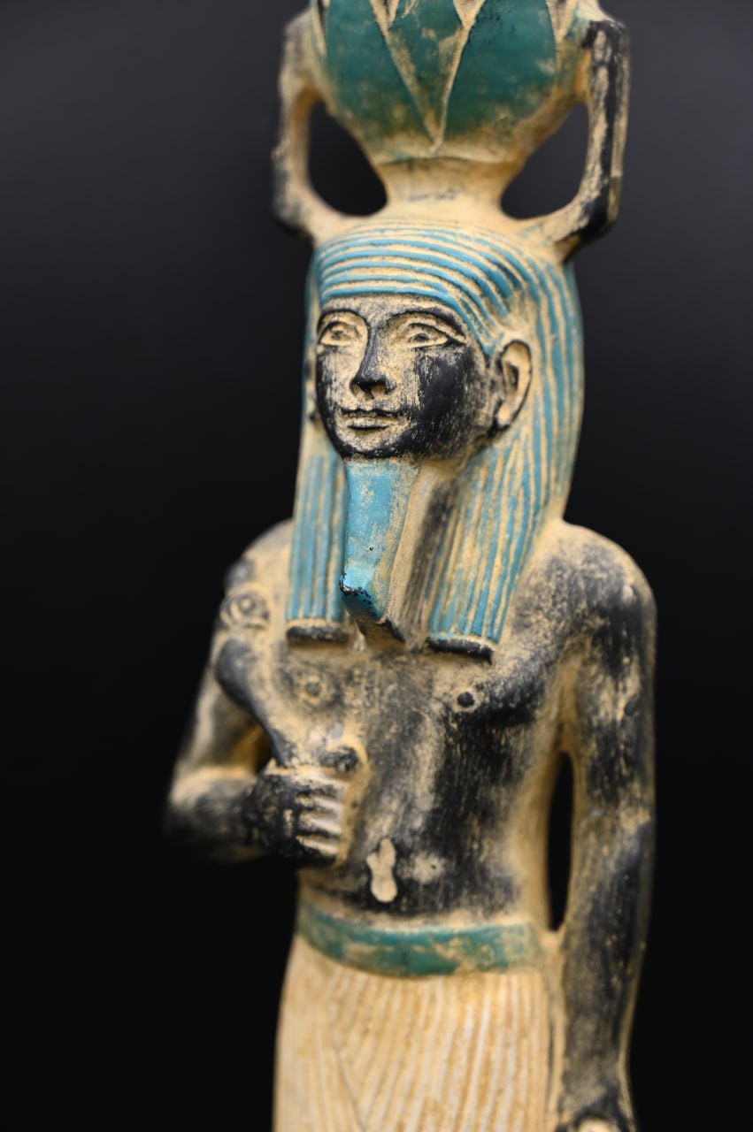 Nefertem-god of Perfumes During the Ancient Egypt-antiques-deities ...