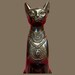 Pretty Statue of Bastet Egyptian Goddess of Protection Home Handcraft ...