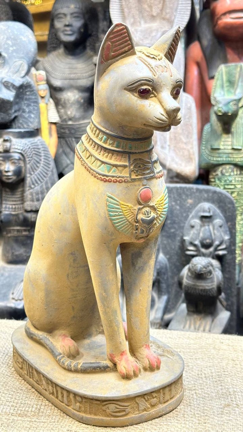 Pretty Bastet Statue-egyptian Pharaonic Statues-goddess of the Home ...