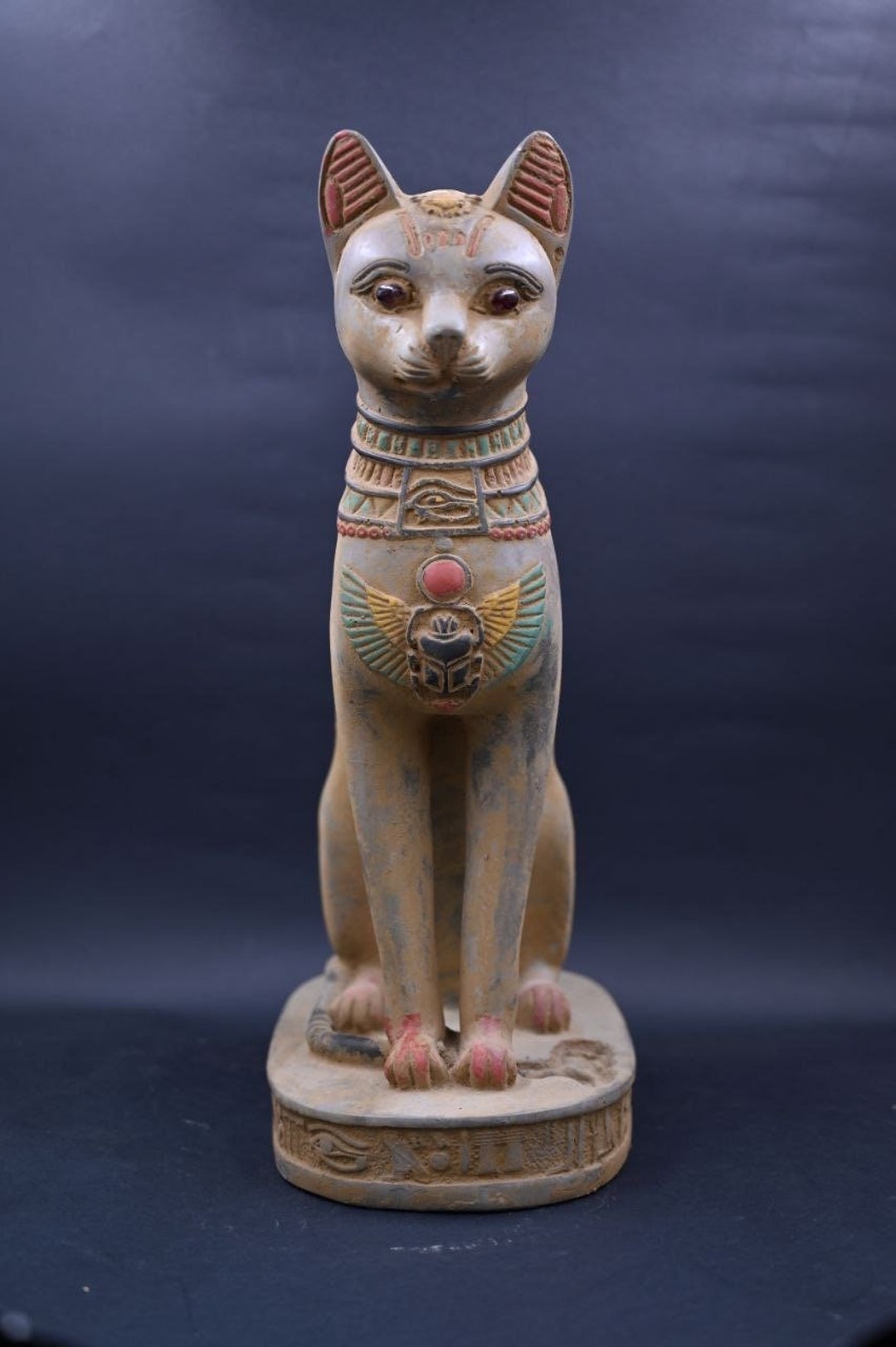 Ancient Egyptian Cat Goddess Bastet Statue - Etsy