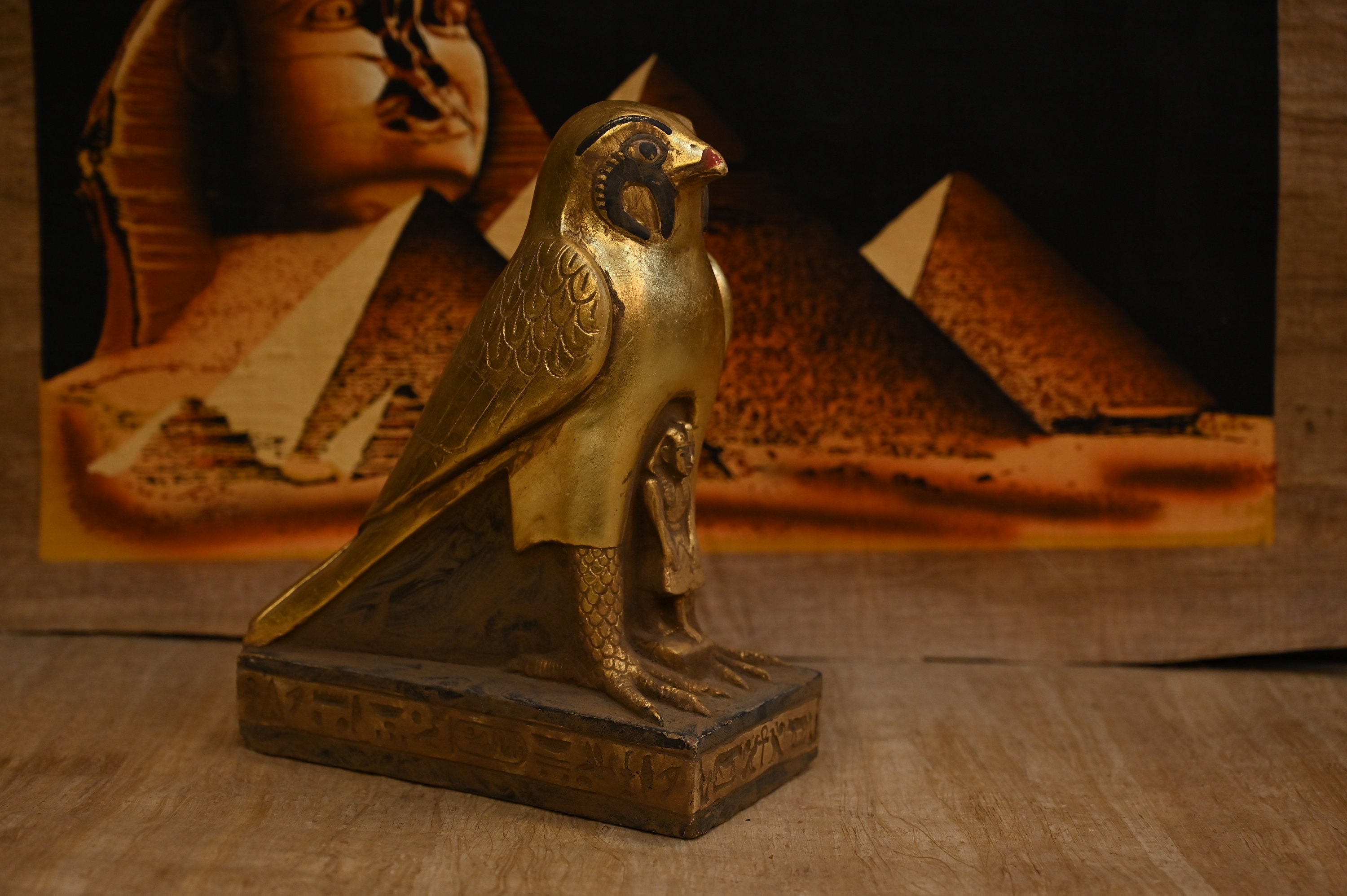 Fabulous Statue Horus Depicted as a Falcon Horus God - Etsy