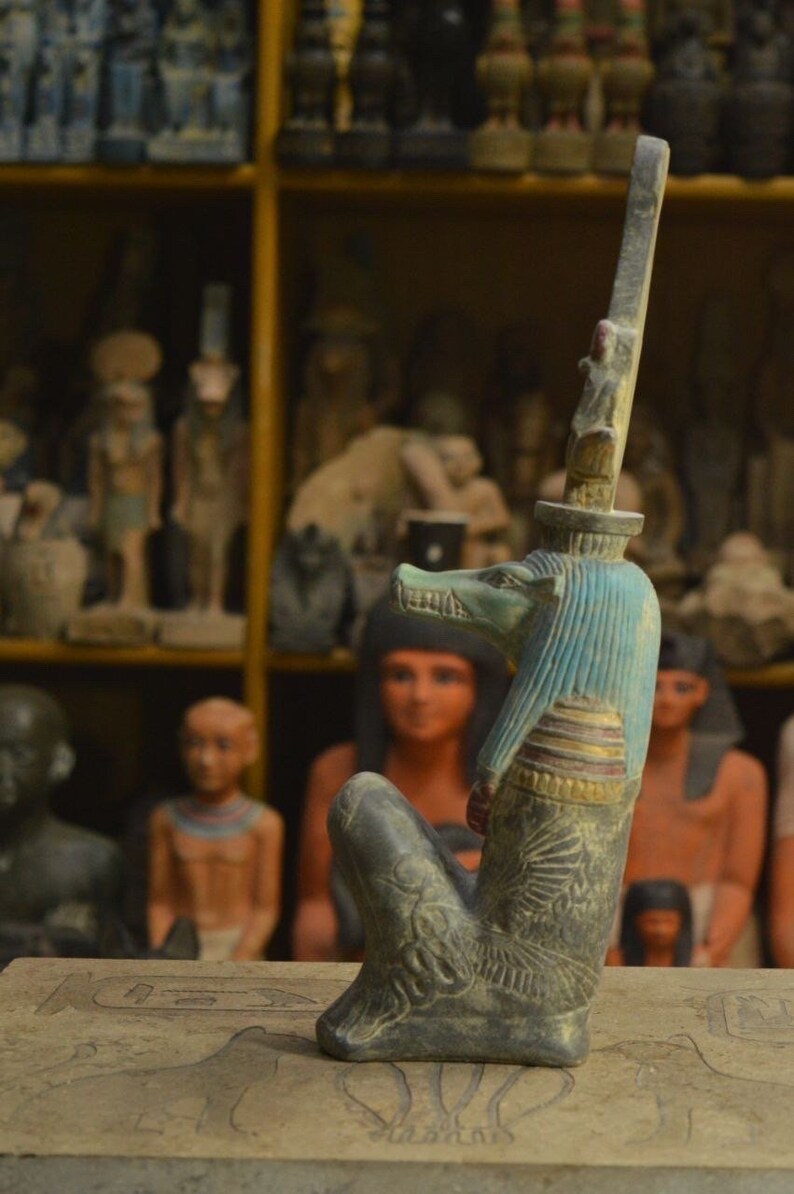 Sobek-marvelous Statue of the Crocodile God of Nile Fertility ...