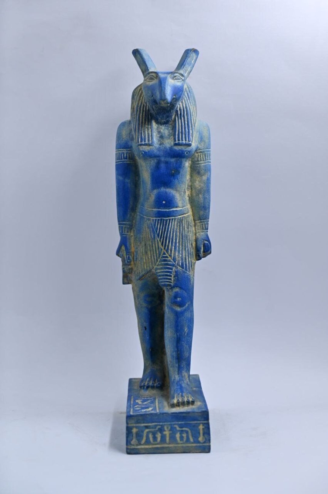 God Seth, Vintage Egyptian Statue of God Seth - Etsy