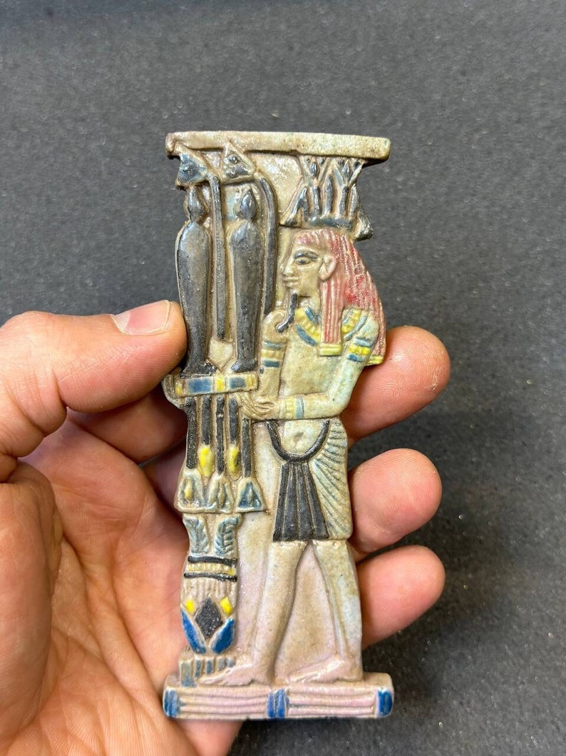 God Shu Statue - Most Important Symbols of Ancient Egypt - Relief ...