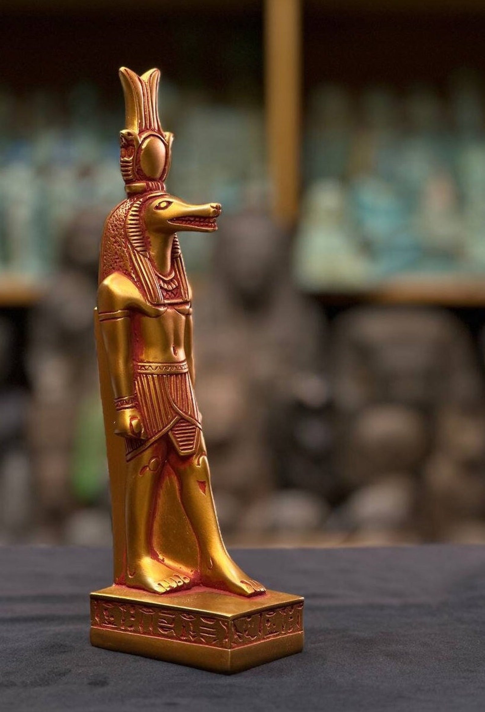 Sobek-marvelous Statue of the Crocodile God of Nile Fertility ...