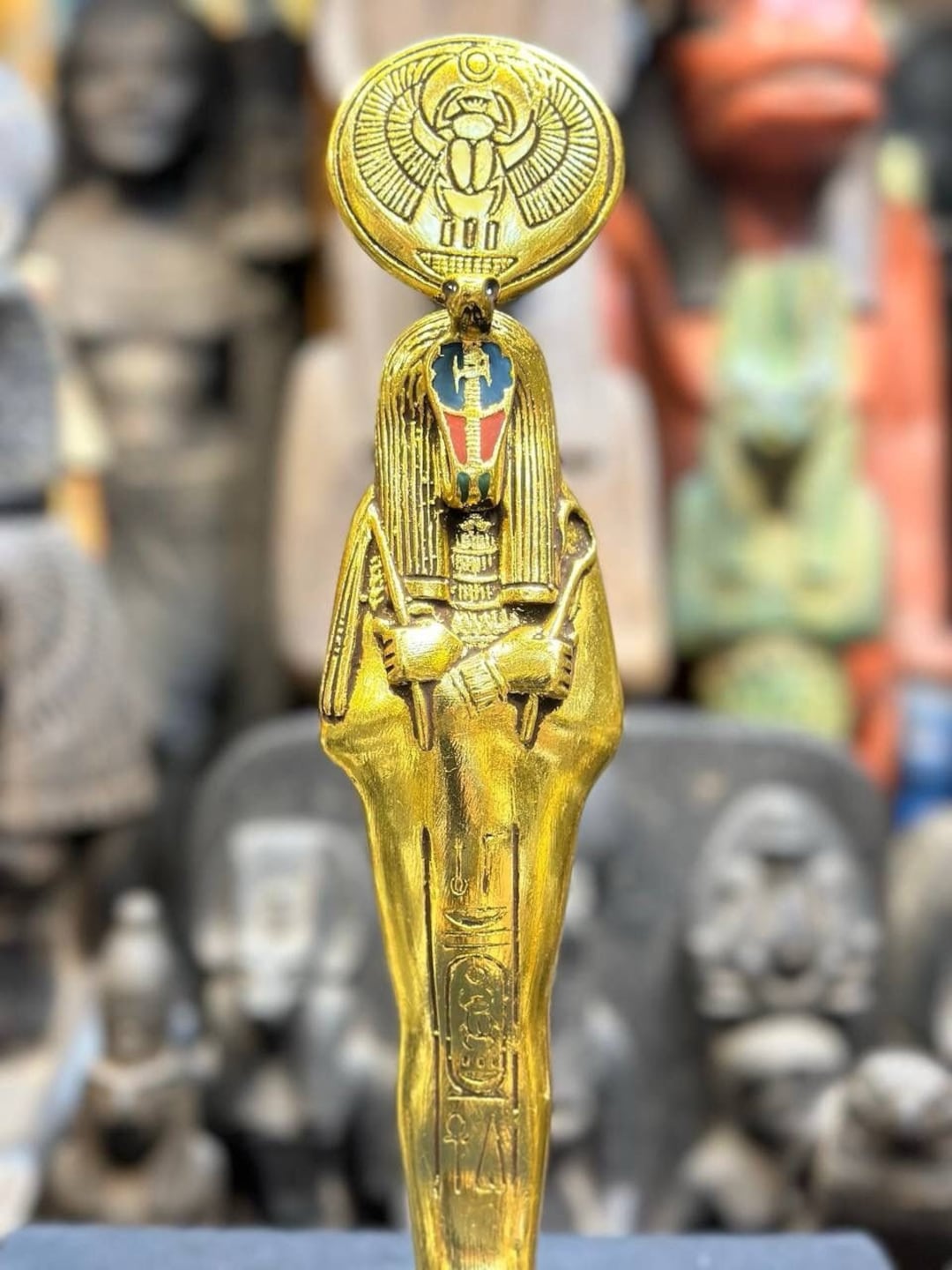 Marvelous Apep God Statue-uraeus Cobra /serpent in Ancient Egyptian ...