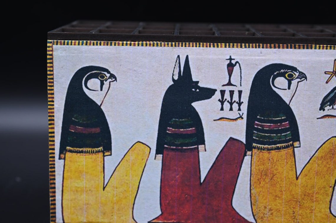 Senet Game-ancient Egyptian Games-egyptian Senet Game Board -king ...