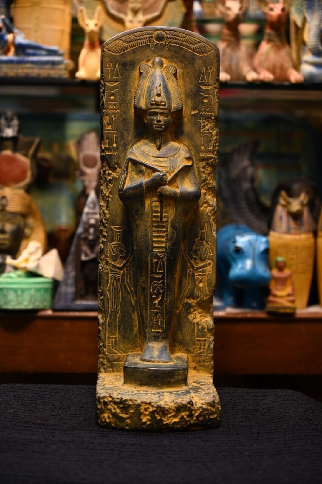 Osiris Statue, Ancient Egyptian Lord of the Underworld, God of Rebirth ...