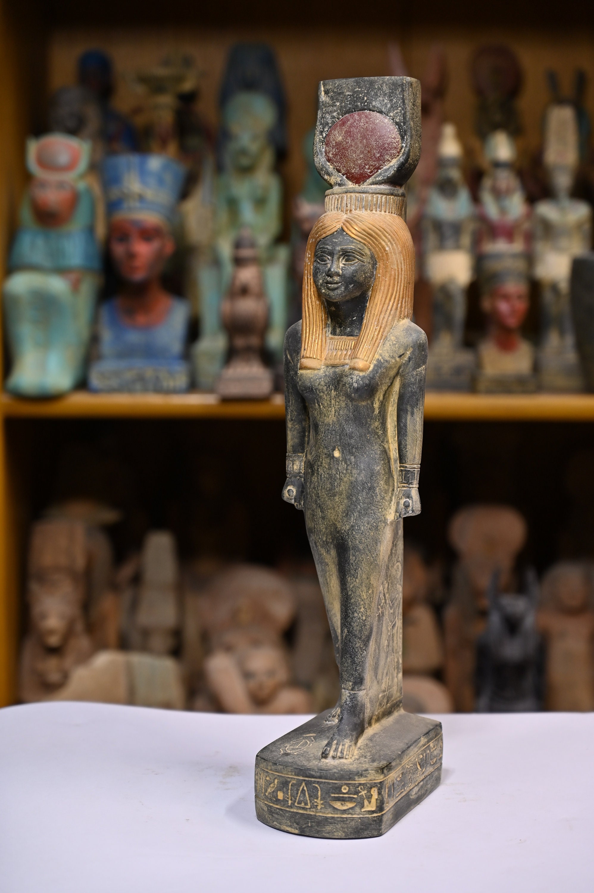 Super Statue of Hathor-goddess of Heaven Love Beauty - Etsy UK