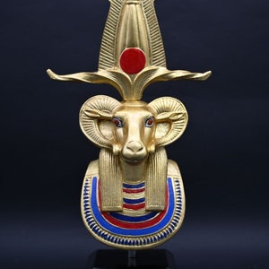 Ancient Egyptian Ram God of Creation, Egyptian God Khnum Statue. - Etsy