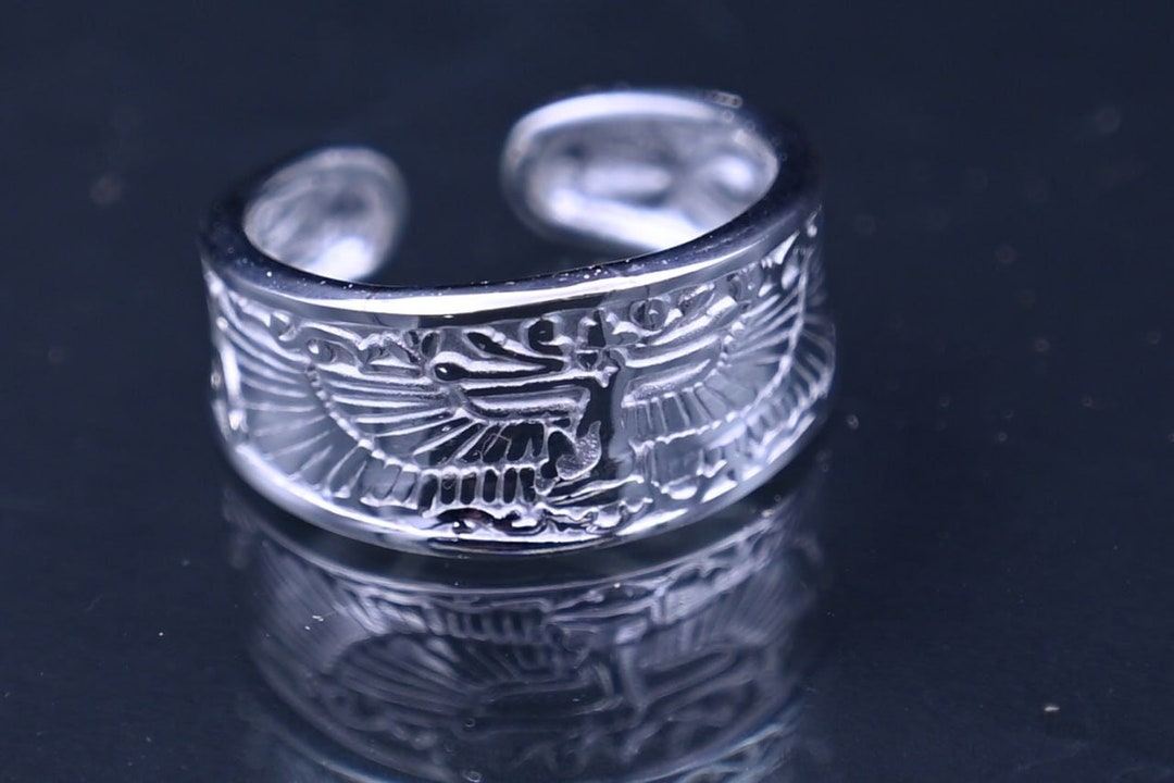 Isis Ring-amazing Ring the Symbol of Good Luck-good Life-ancient Egyptian Ornament-mythology - Etsy
