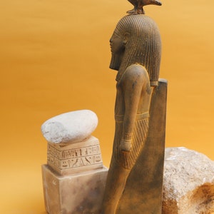 Geb Egyptian God of the Earth -a Mythological Member of the Ennead of ...