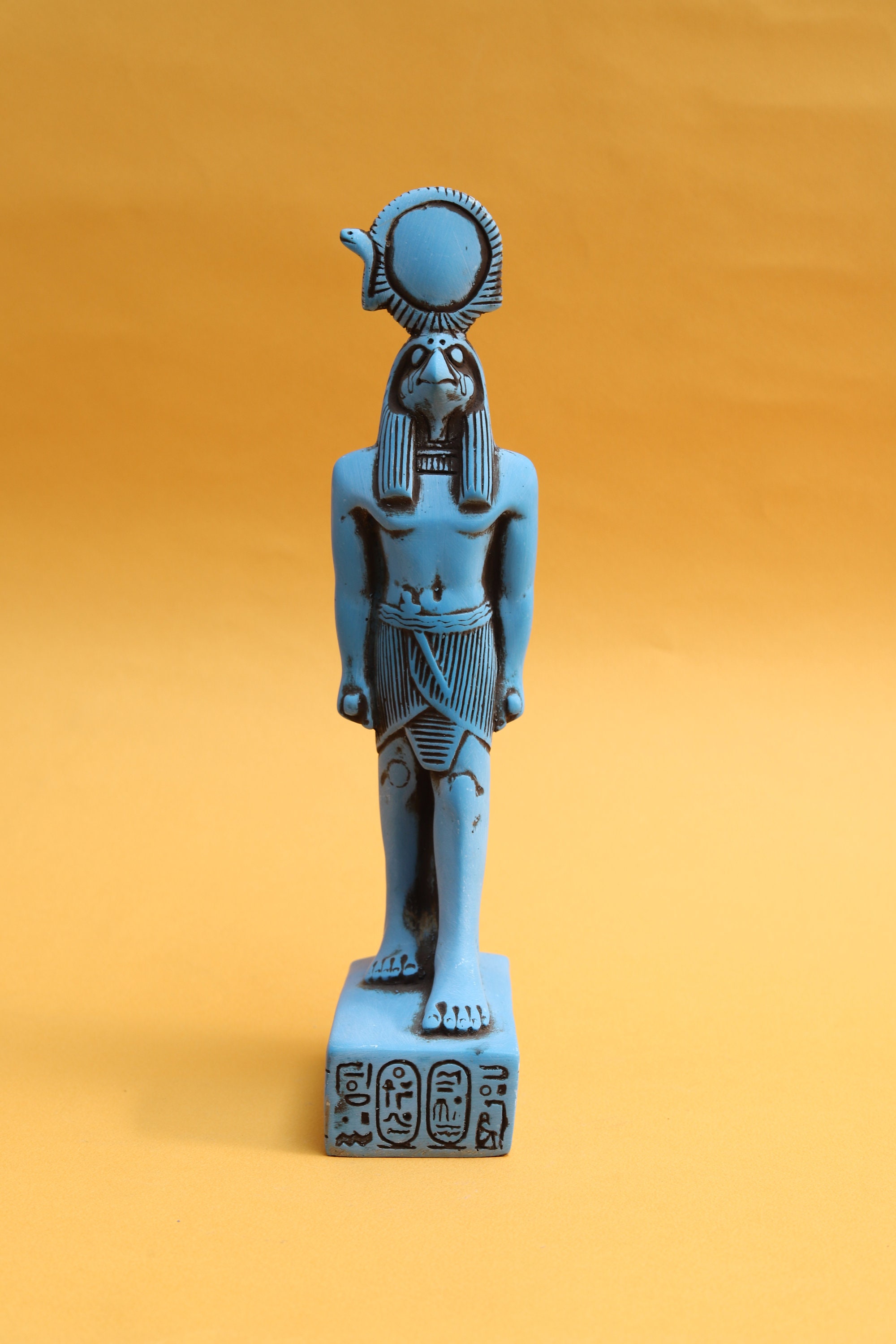 Lovely Blue Standing Statue of God Horus-god - Etsy