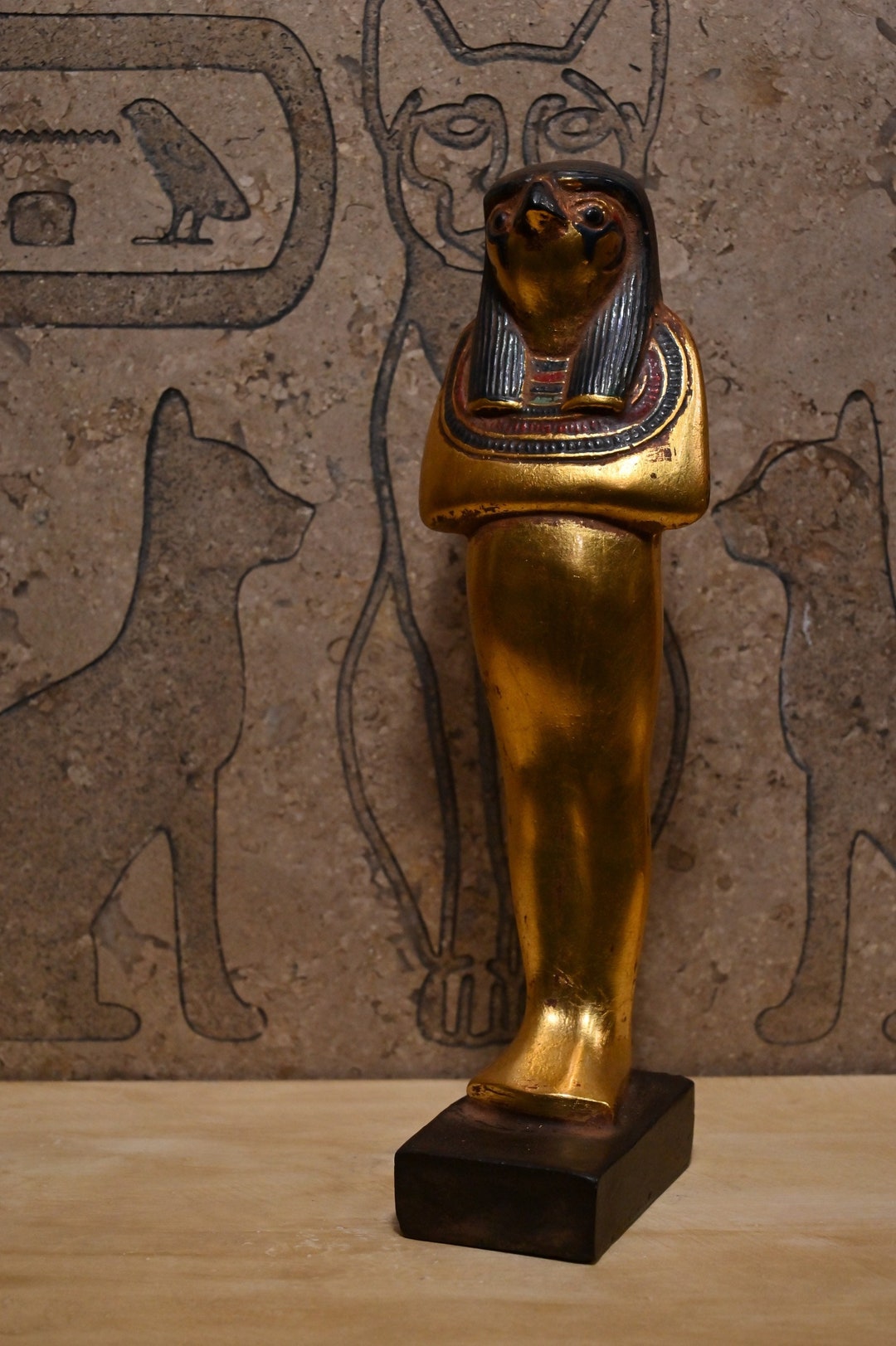 Nice Statue of God Horus God of Justice.protection-egyptian Mythology ...