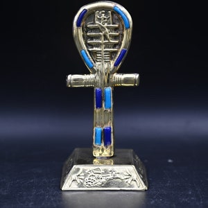 Pretty Ankh-symbol of Good Luck-egyptian Mythology-black Land-egyptian ...