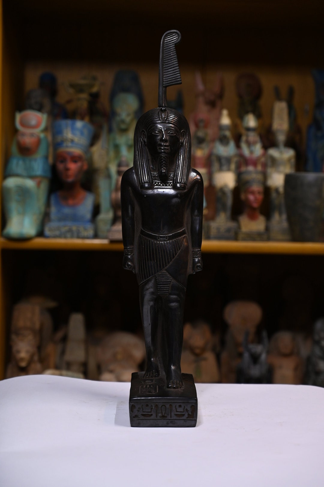 God Shu-beautiful Black Statue of God of the Shu God of Life/air/space ...