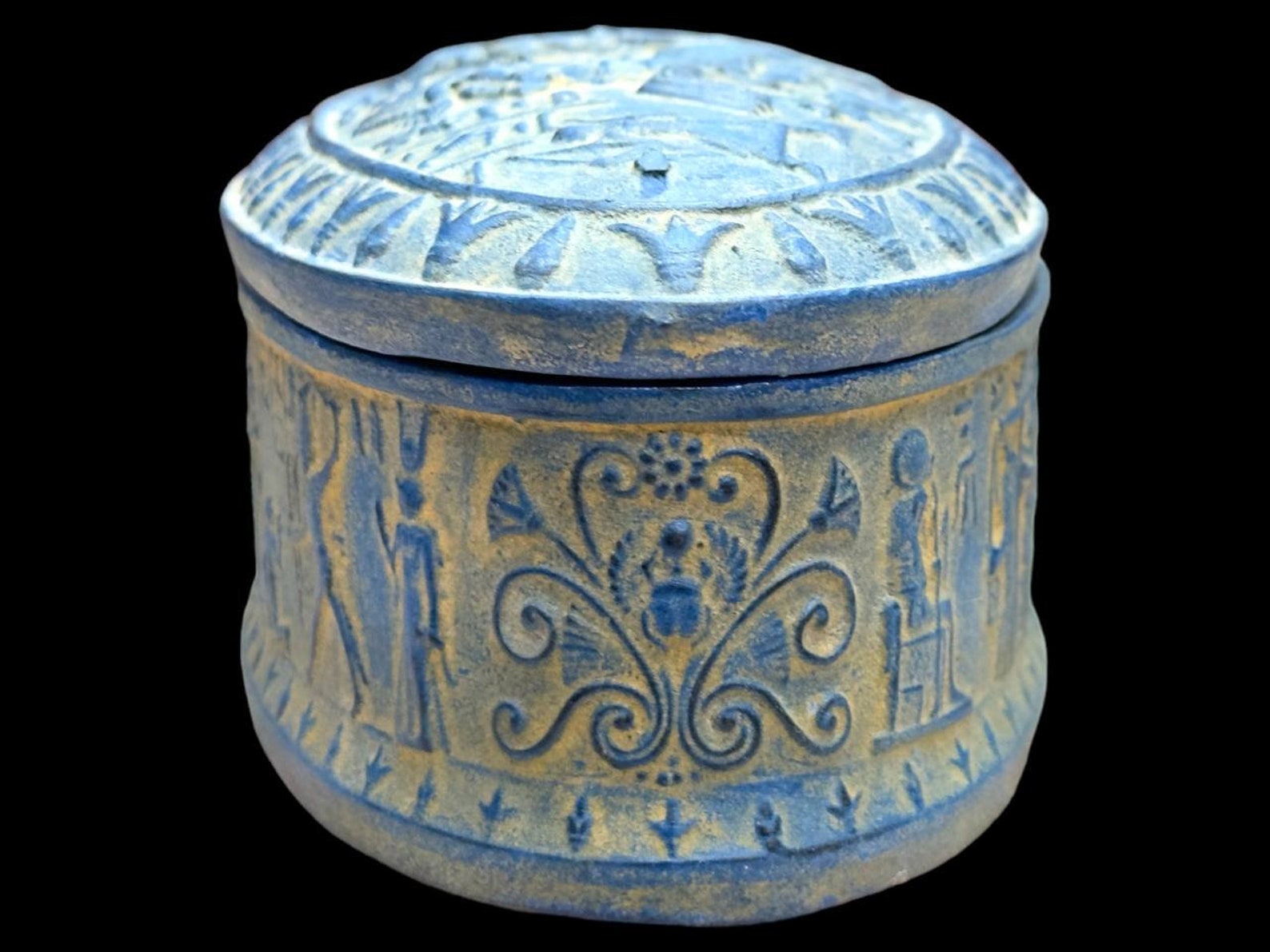 An Egyptian Box Inscribed With Pharaonic Inscriptions-antiques-replica ...