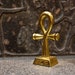 Golden Ankh Key of Life, Egyptian Mythology Replica - Etsy