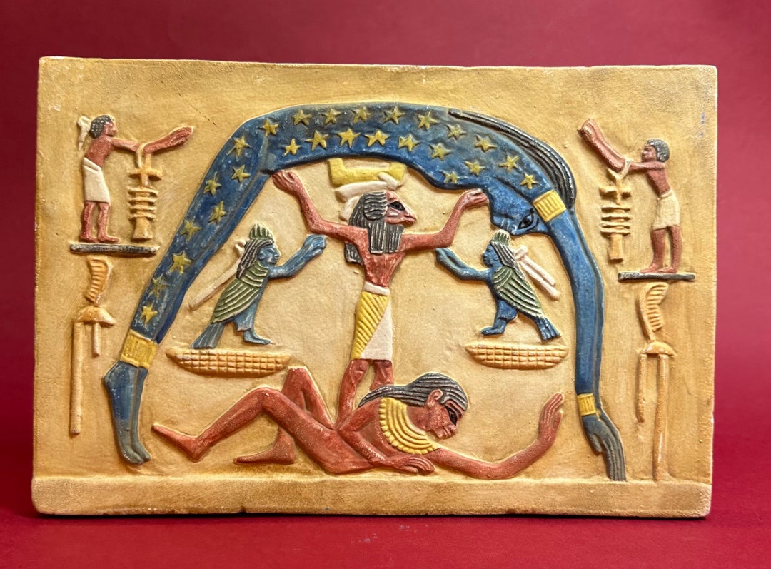 Nut-stone Mural-goddess of the Sky and One of the Oldest Egyptian ...