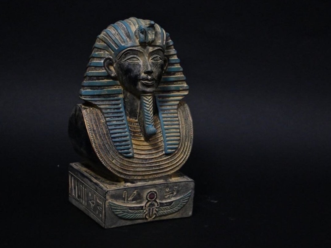 Tutankhamun Head-the King of Egypt-the Golden King-ancient - Etsy