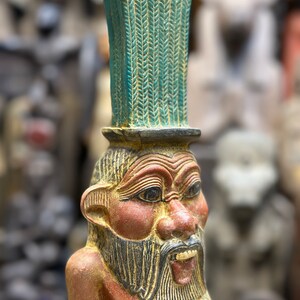 Bes Antique Statue God of Fun Pleasure in Ancient Egypt-god of ...