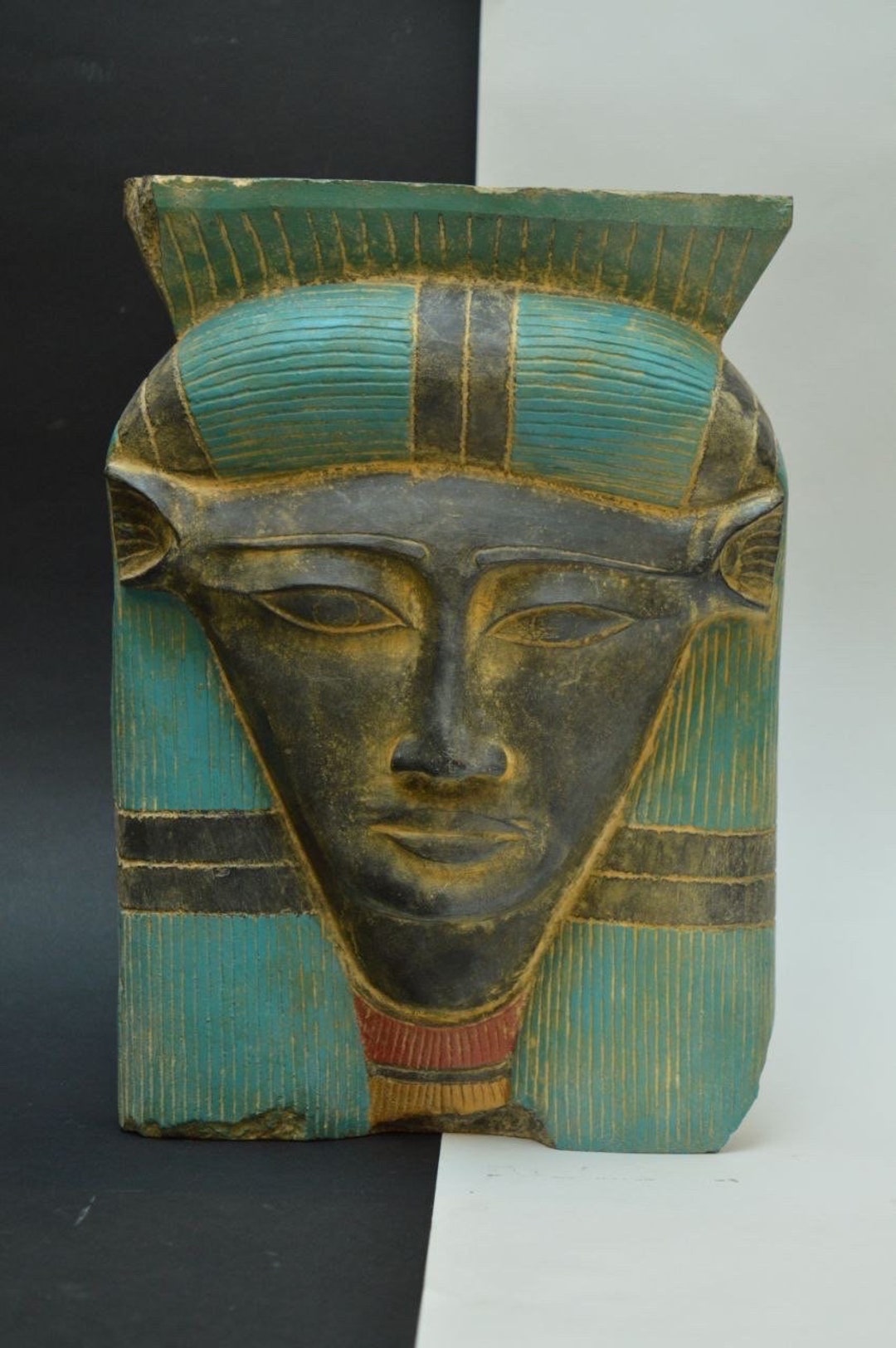 Vintage Hathor Mask-egyptian Goddess of Heaven,love,beauty,happiness ...