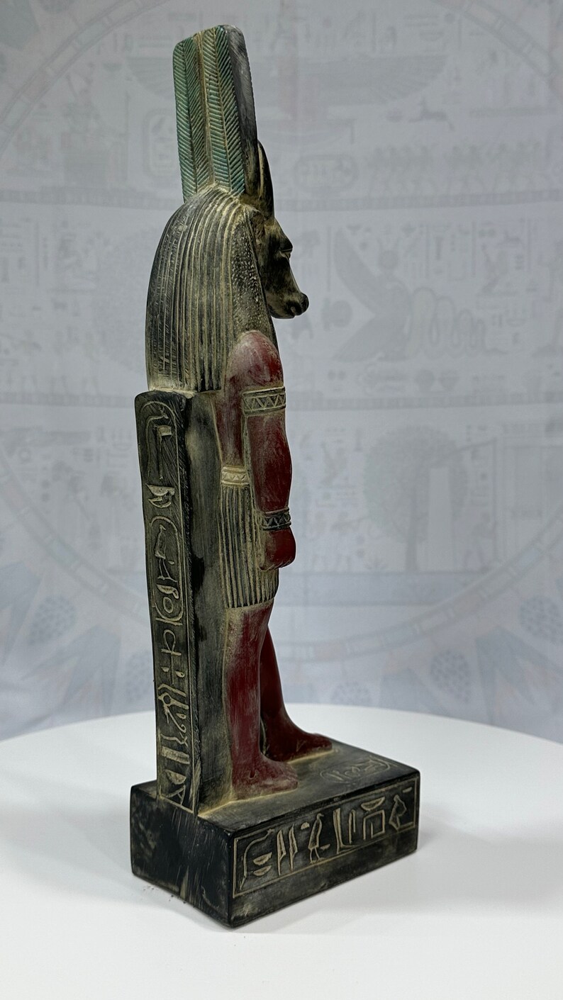 Montu God of War Statue, Egyptian Museum Copy - Etsy