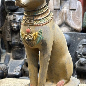 Pretty Bastet Statue-egyptian Pharaonic Statues-goddess of the Home ...