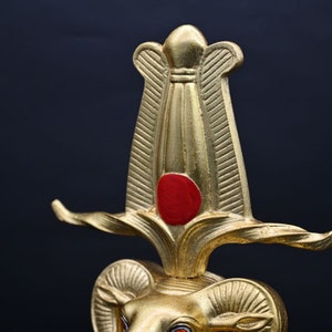 Ancient Egyptian Ram God of Creation, Egyptian God Khnum Statue. - Etsy