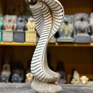 Cobra Statue, One of the Most Important Protection Deities in Egypt ...