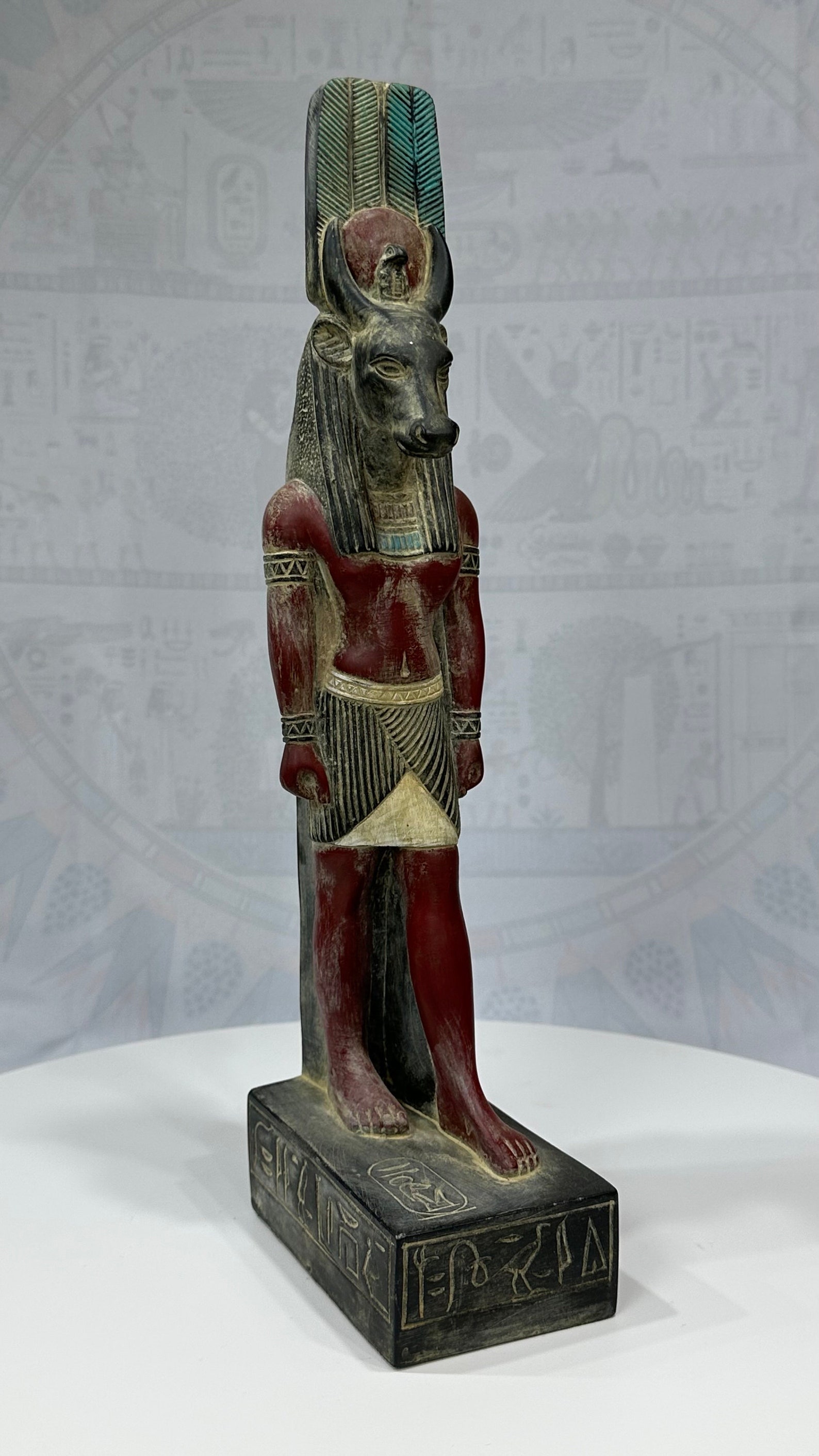 Montu God of War Statue, Egyptian Museum Copy - Etsy