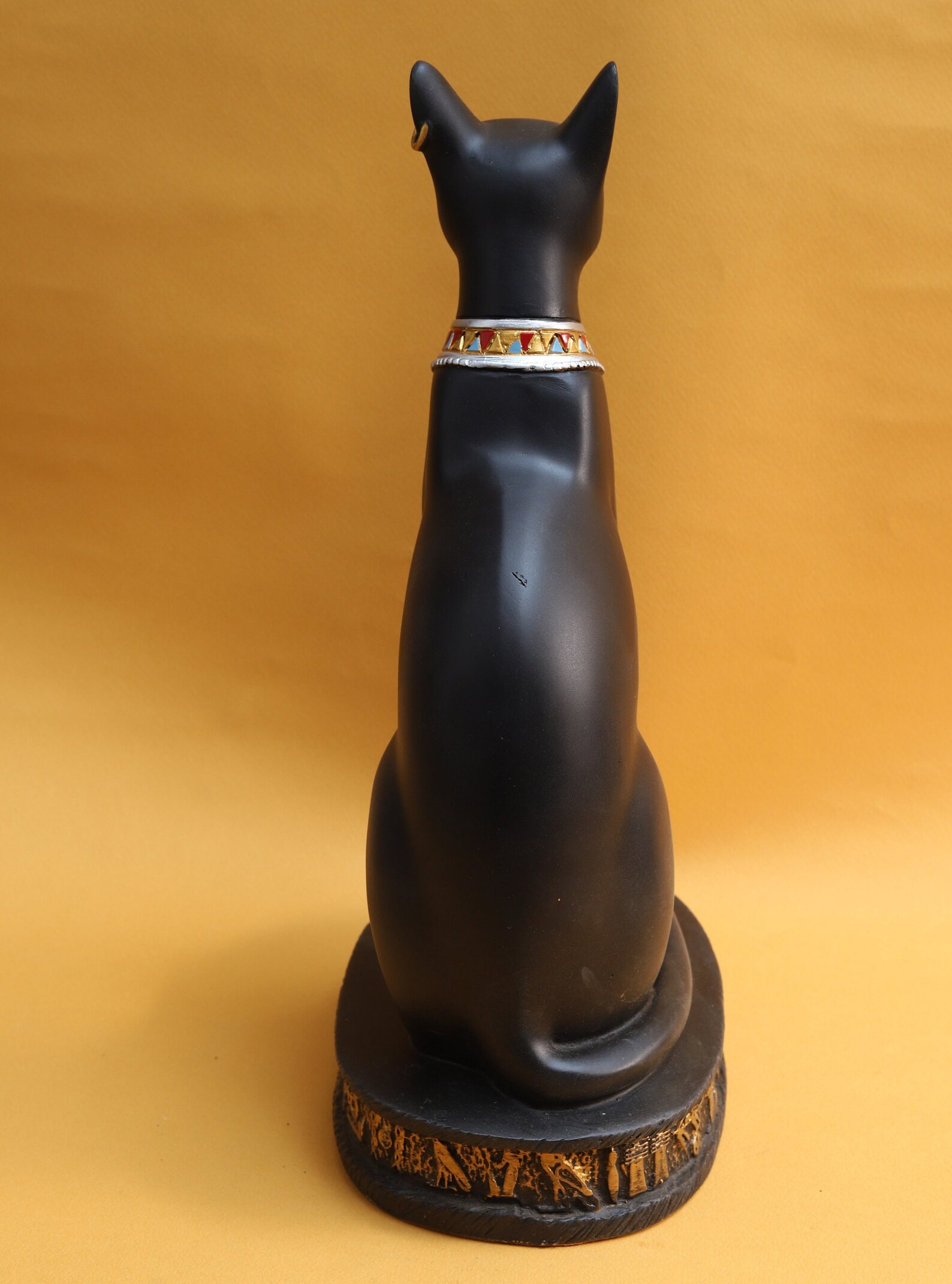 Handcrafted Bastet Statue, Egyptian Goddess of Protection, Home Decor ...
