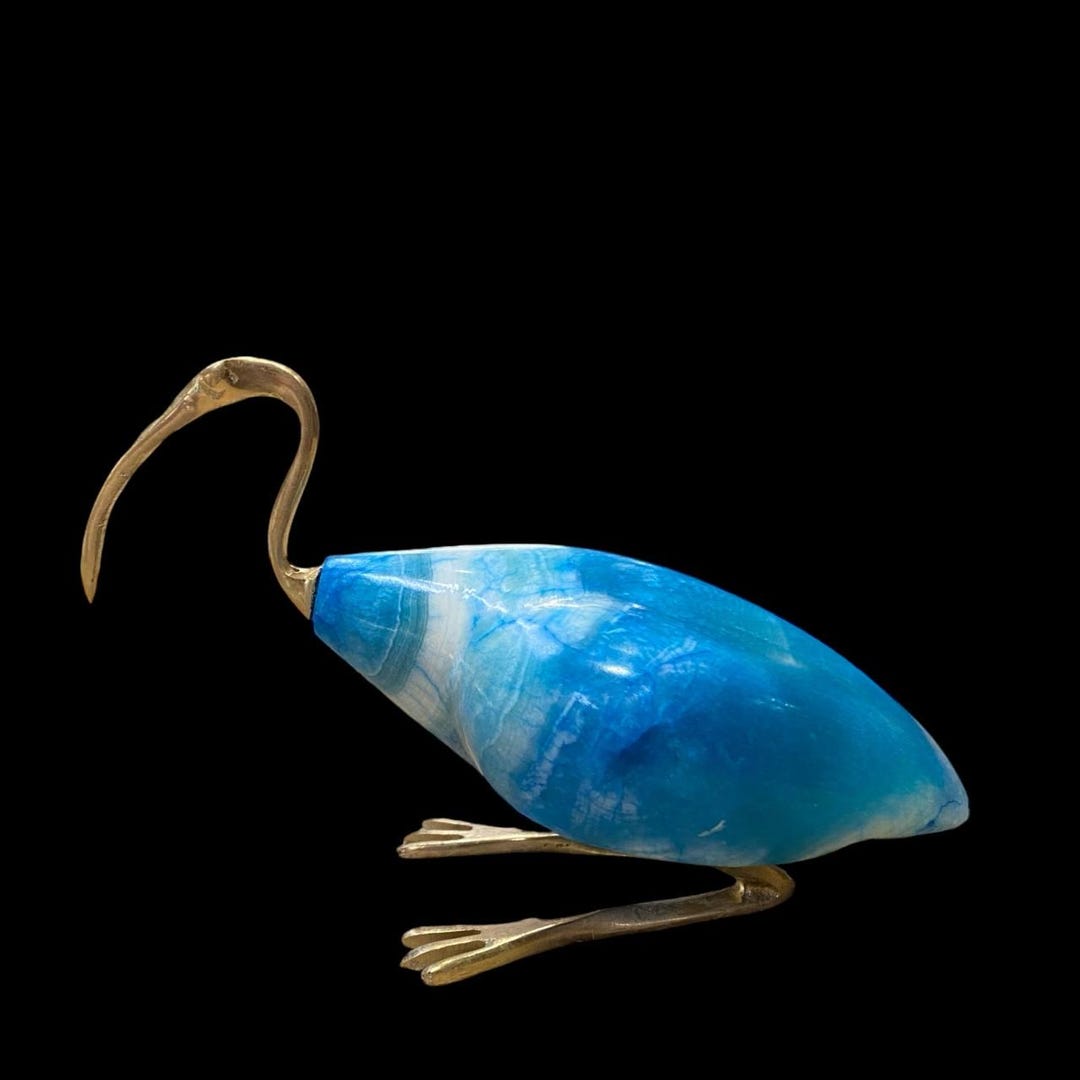 Ancient Egyptian Ibis God of Wisdom Thoth, God Thoth in Ibis Form ...