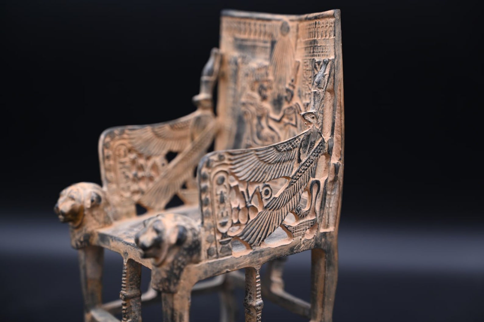 Throne of King Tutankhamun, Egyptian Handmade, Made in Egypt - Etsy
