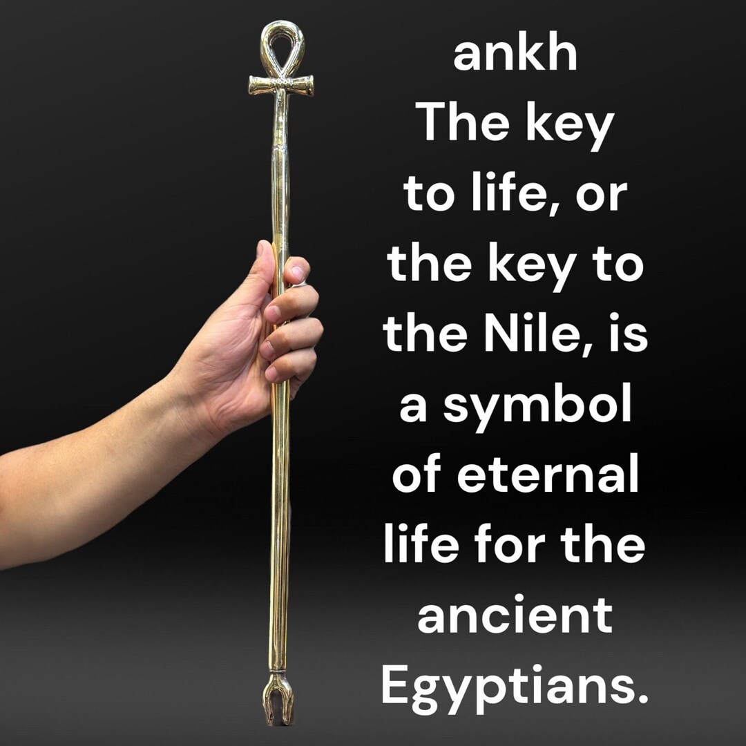 Key of Life Stick-vintage Sticks -symbol of Long Life,wisdom,,stability ...