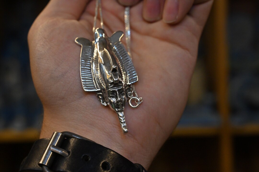Lovely Osiris Pendant-the Head of the God Osiris-egyptian Handcrafted ...